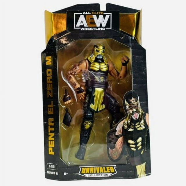Free Shipping! Penta El Zero M AEW Unrivaled Series 6 Jazwares 6.5 Inch ...