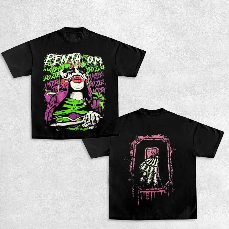 Penta El Zero Miedo Wrestling Shirt, Graphic Unisex,Black Color,Size ...