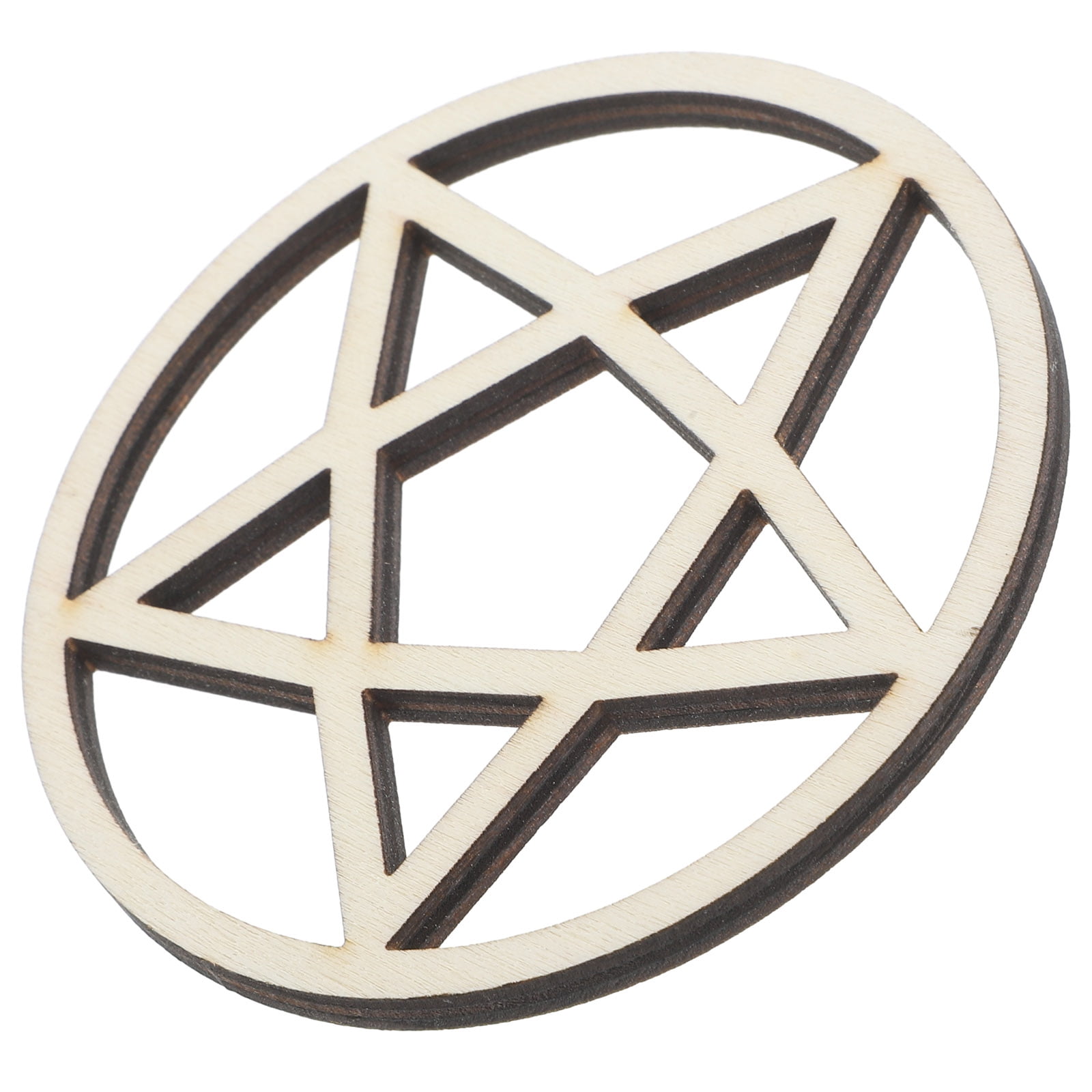 Pentacle Decor Ceremony Altar Tile Sacred Geometry Wall Chime - Walmart.com