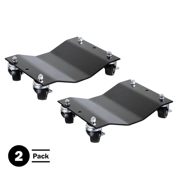 Pentagon Tools 16x12-Inch Car Wheel Dolly Set of 2 with 3000lb Capacity ...