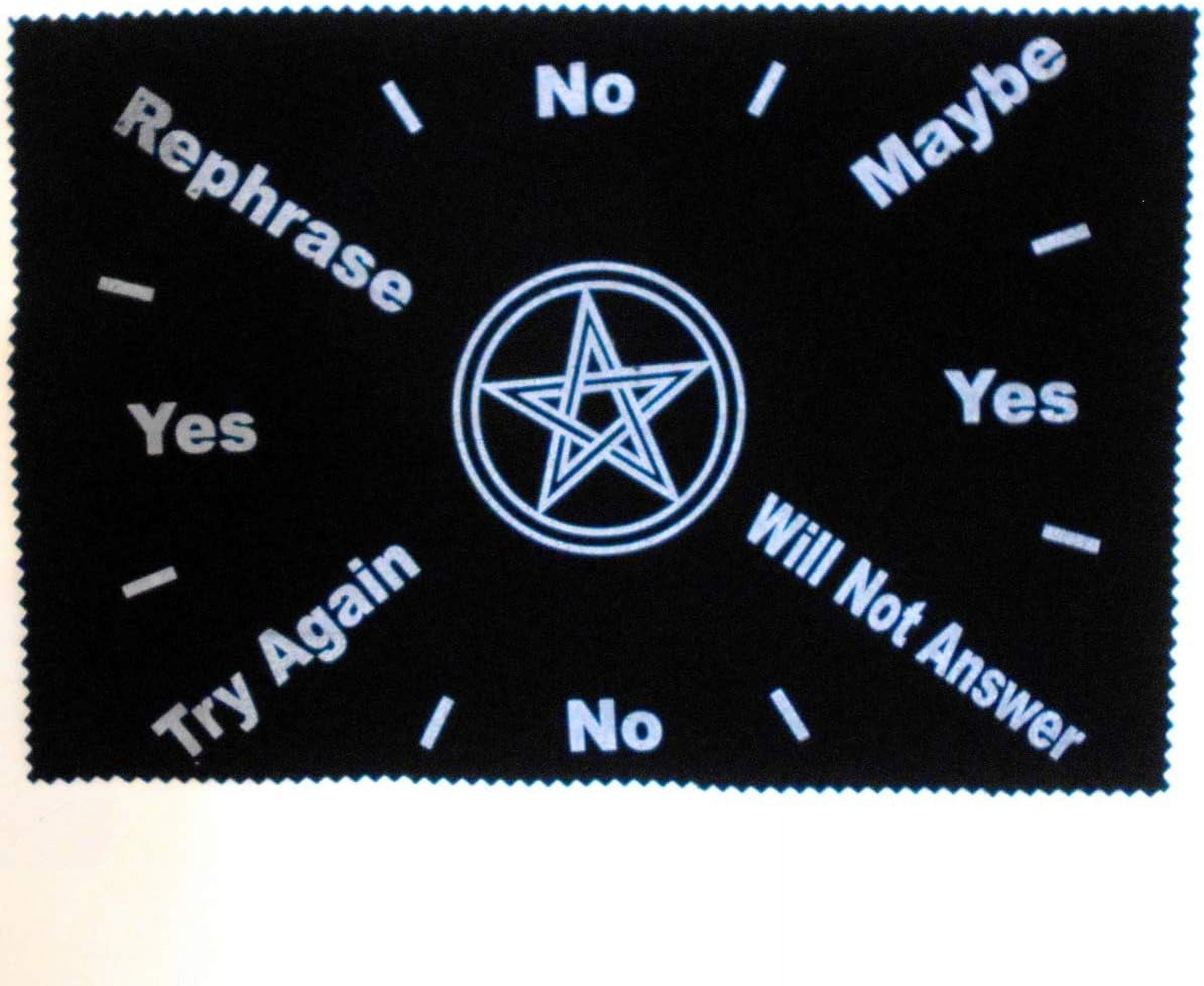 Pentagram Pendulum Divination Mat 12 x 8 - Walmart.com