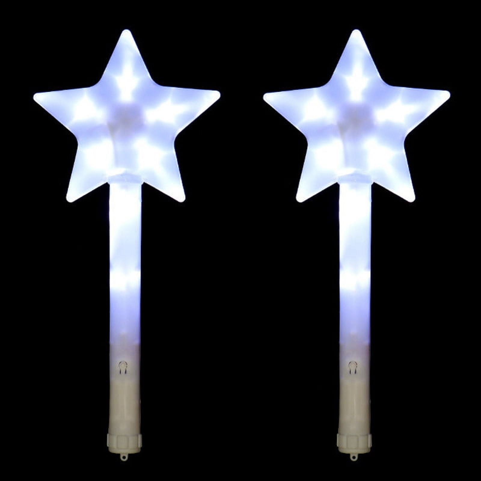 Pentagram Star Glitter Stick Luminous Flat Star Light Stick Concert ...