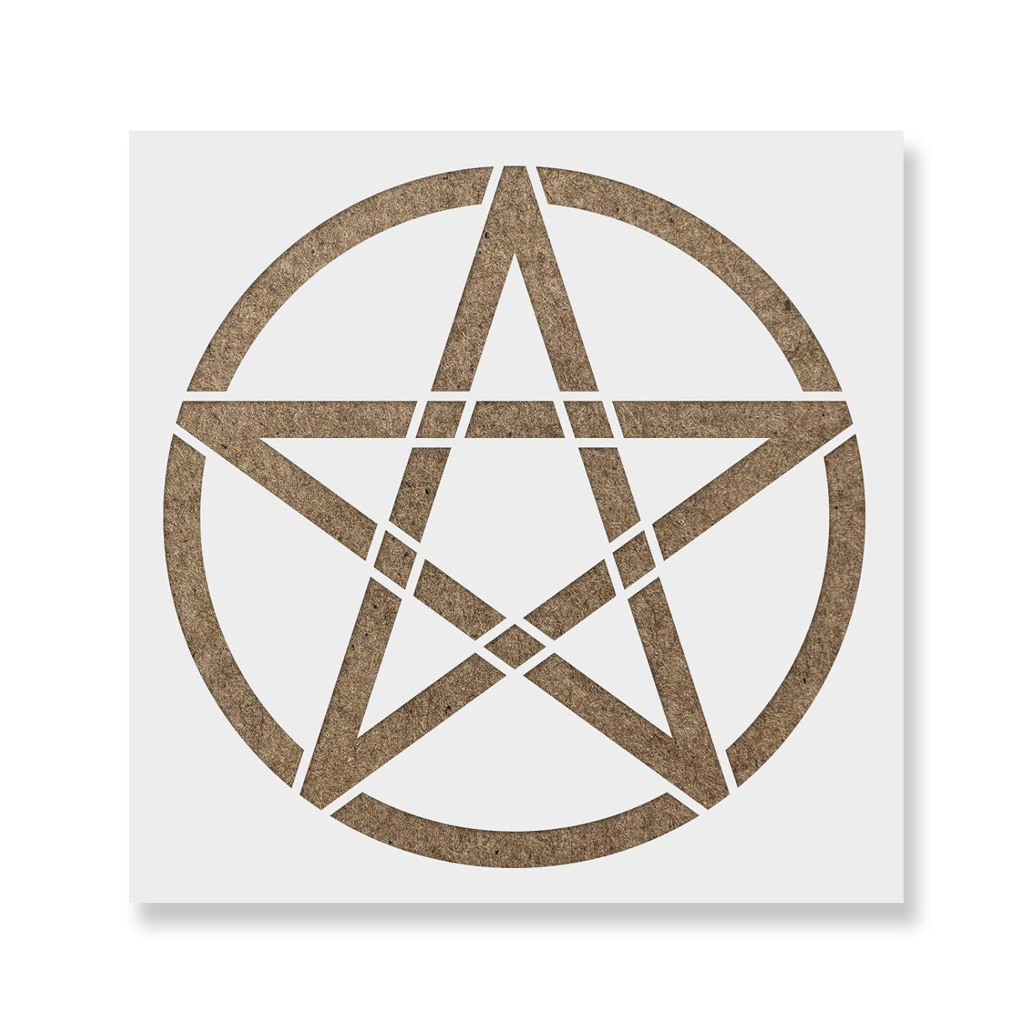 Pentagram Stencil Template Reusable Stencil with Multiple - Walmart.com