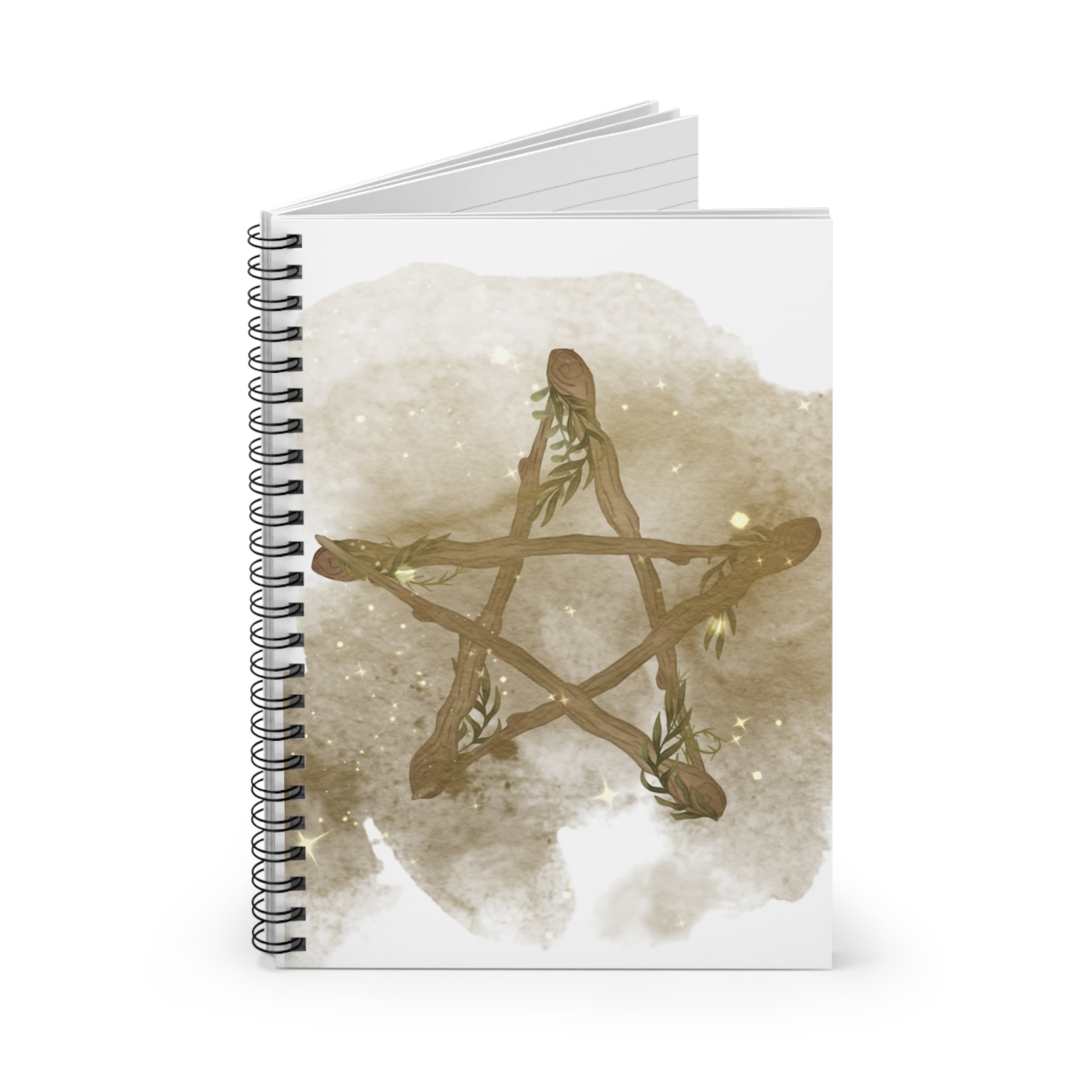 Pentagram Witch Spiral Journal | Pagan Wiccan Witchcraft - Walmart.com