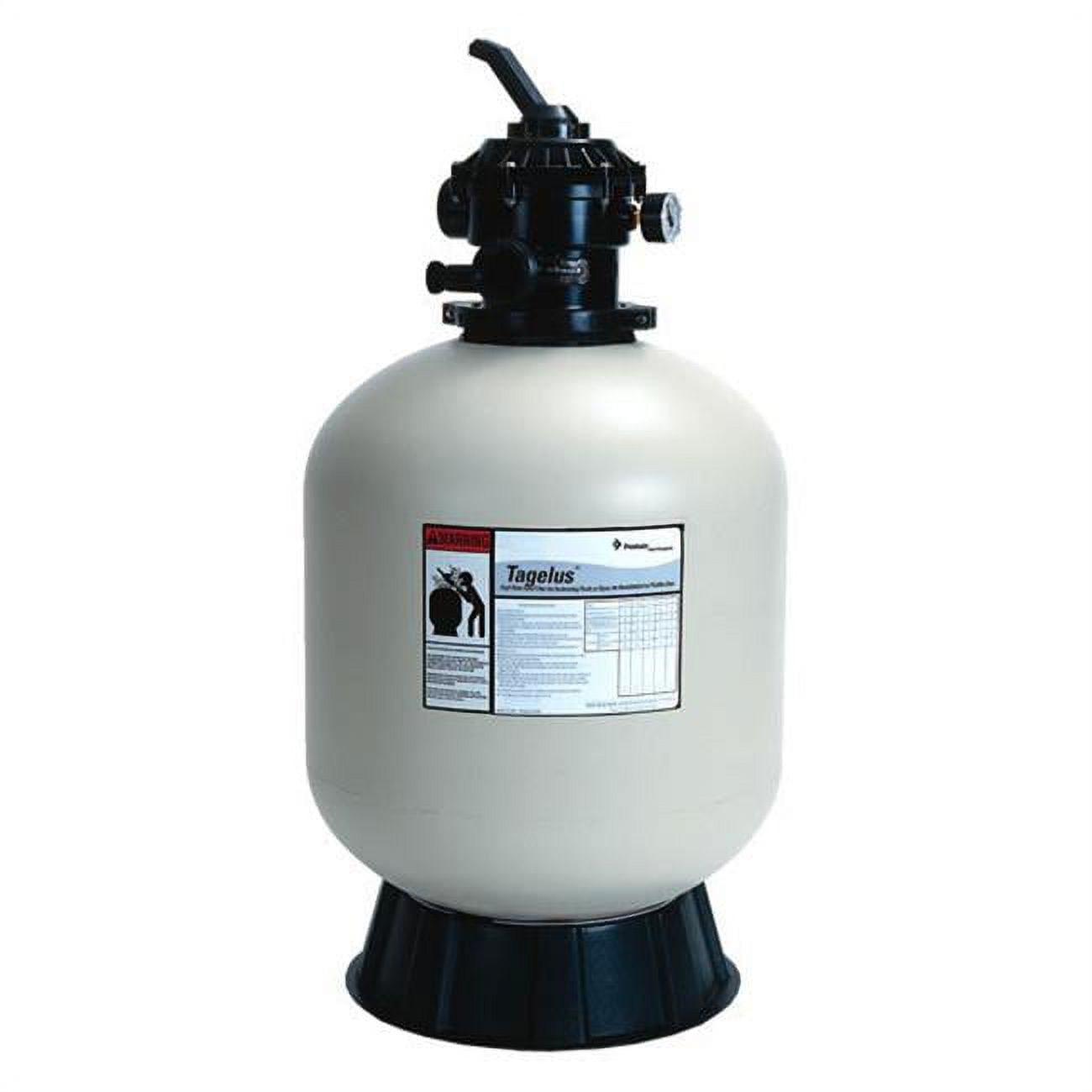 Pentair 145385 Tagelus TA60 with 2 in. Valve Top Mount Pool Sand Filter ...