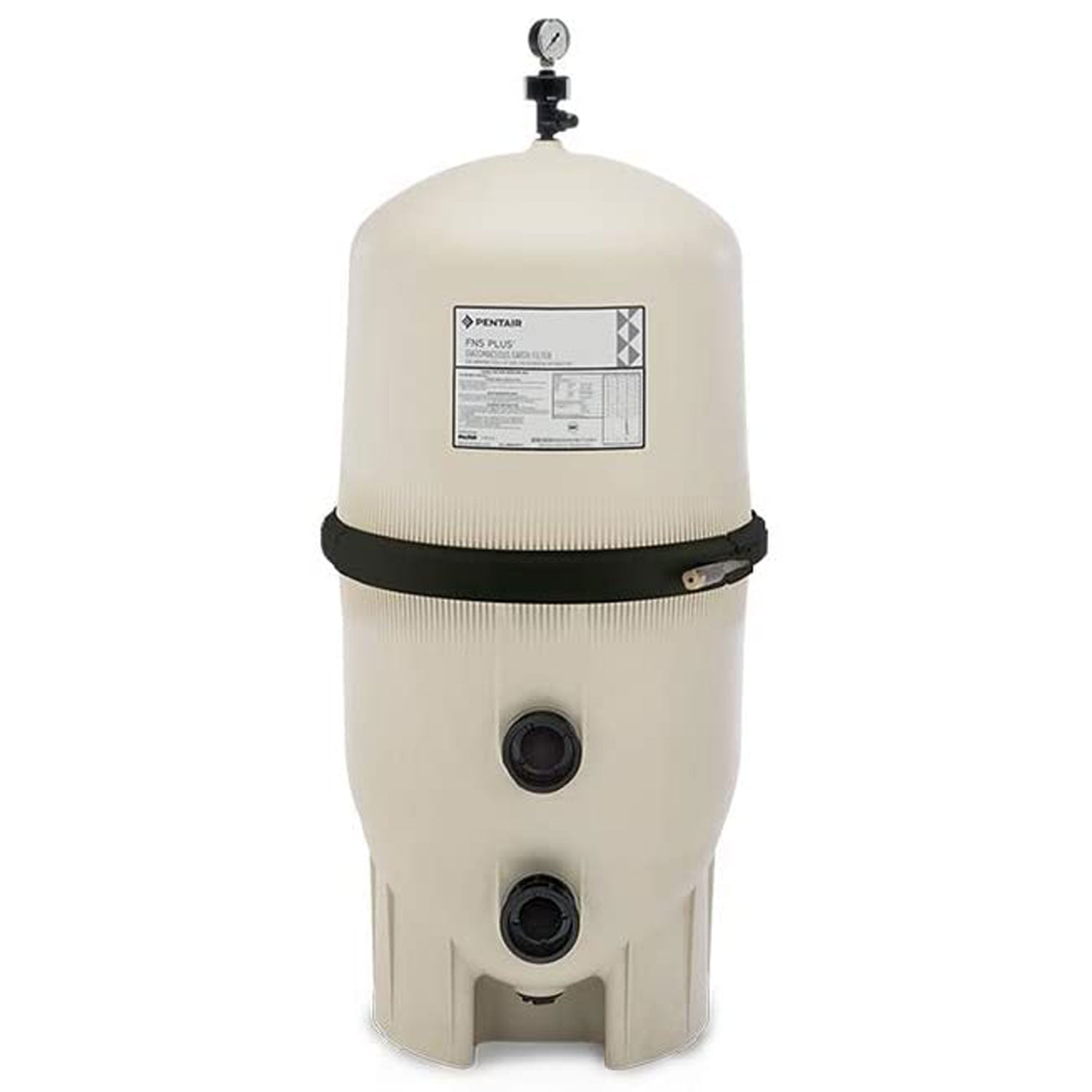 Pentair FNS Plus DE 36 Sq Ft In-Ground Pool Filter Tank, Efficient ...