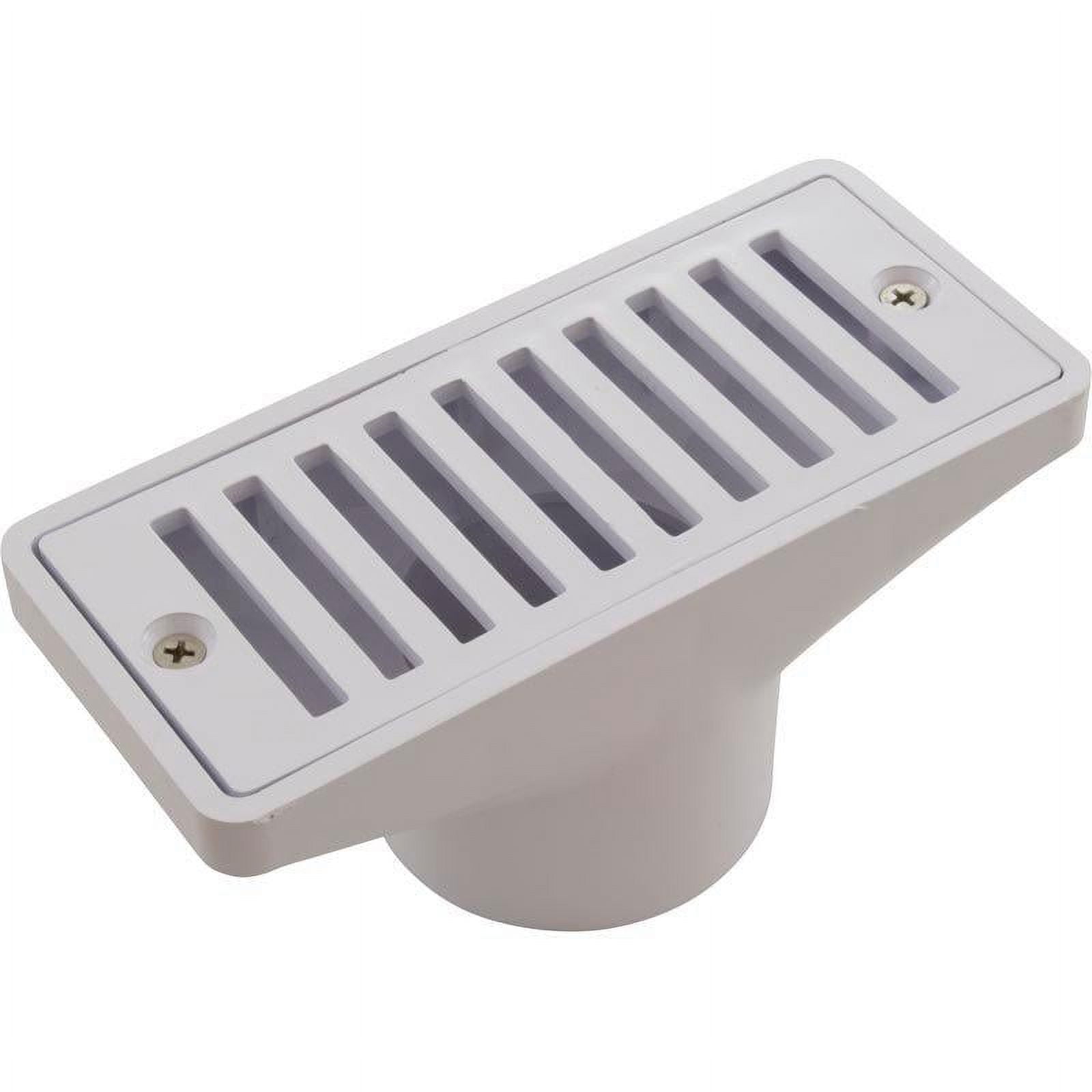 Pentair 2-1-2in. x 6in. Gutter Drain and Grate 542039 - Walmart.com