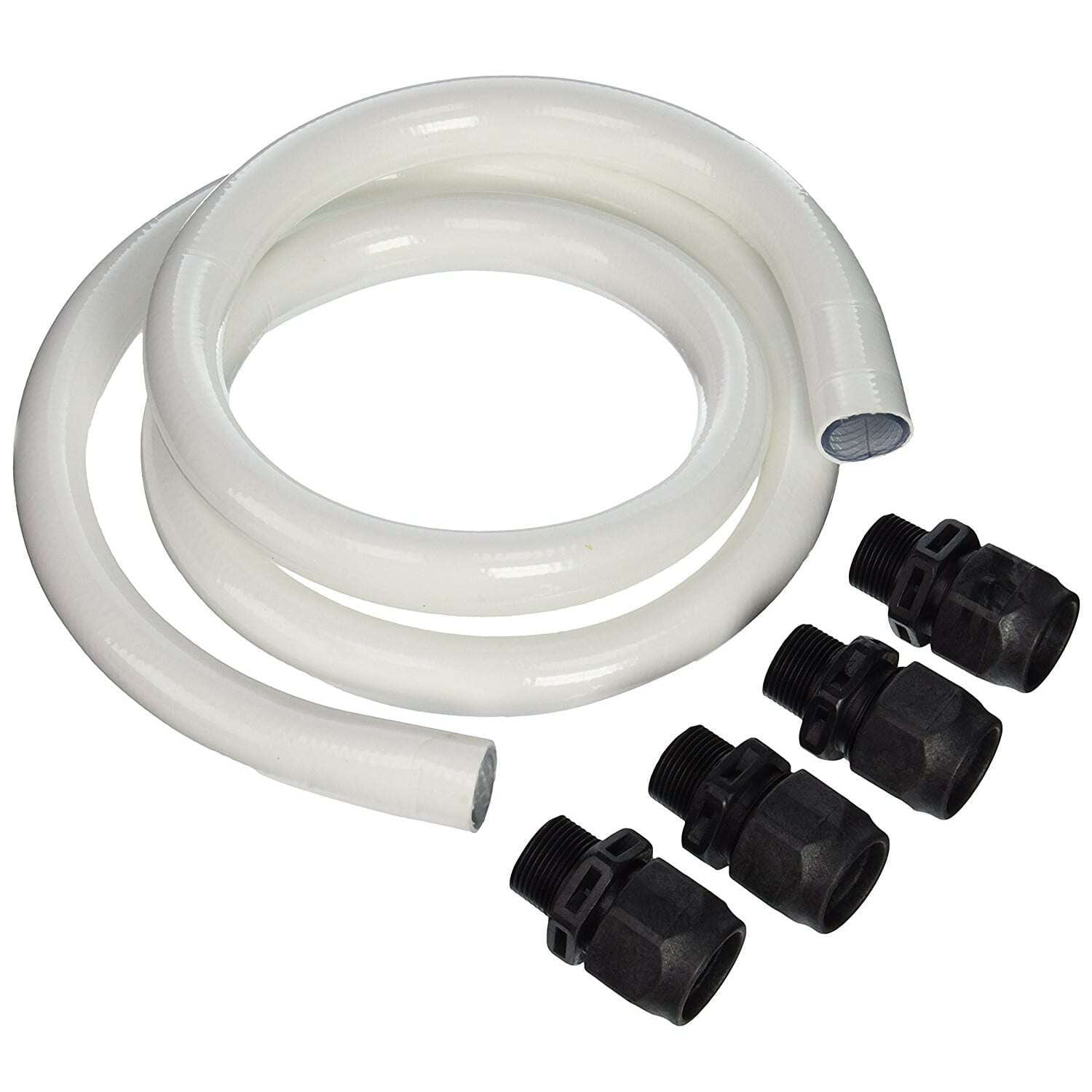 Pentair 353020 White Quick Disc Hose Replacement Kit Pool/Spa Pump and ...