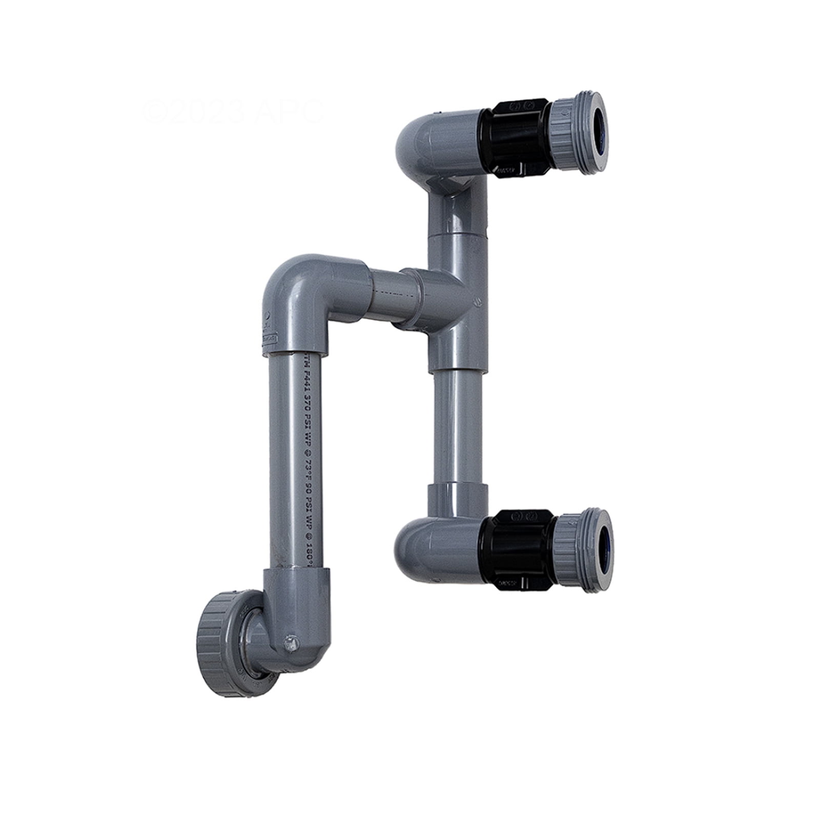 Pentair 475613 Inlet Plumbing Assembly for ETI 400 Heater - Walmart.com