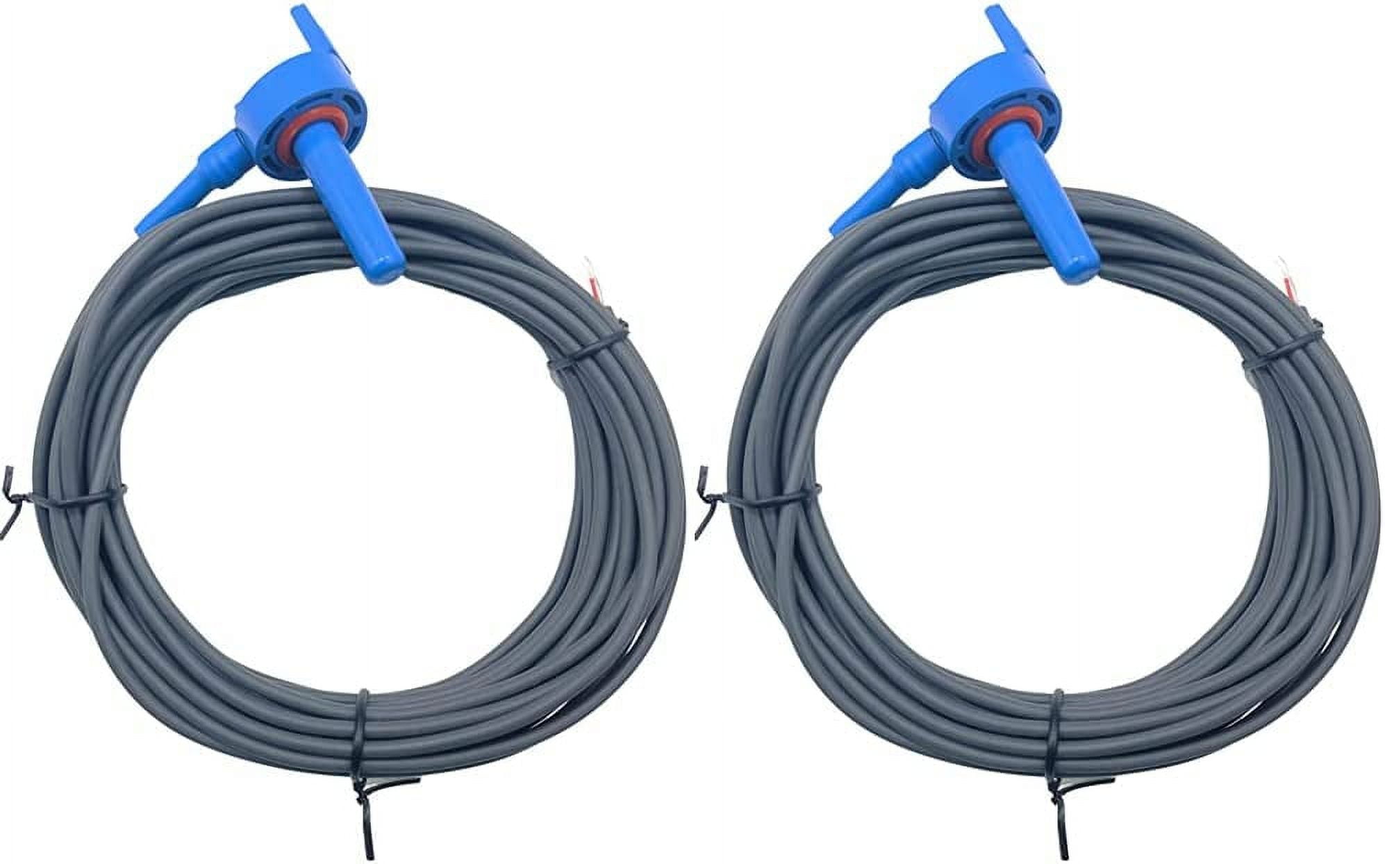 Pentair 520272 Replacement Temperature Sensor, 20-Feet Cable Pool/Spa (2 Pack) 12 Month Warranty ...