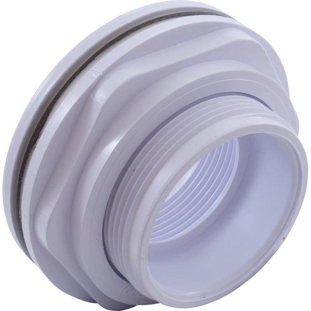 Wall Fitting, Fiberglass Std Body, 1-1/2"mpt x 1-1/2"s, White - Walmart.com