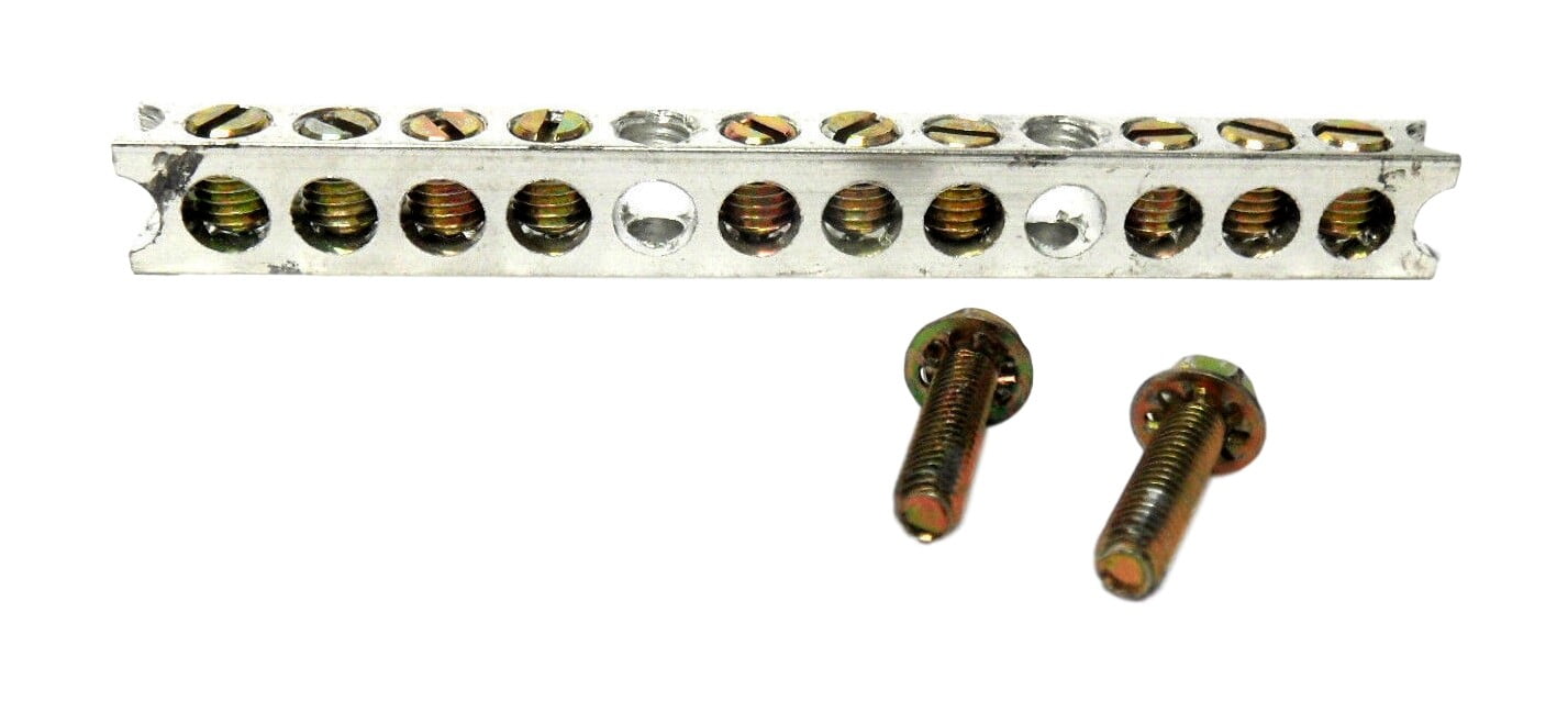 Pentair Compool 10 Circuit Grounding Terminal Bar Block Fits Almond LX ...