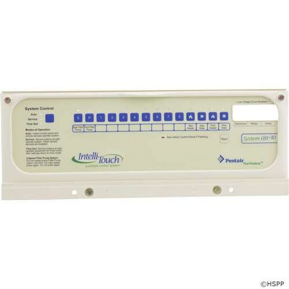 Control Panel Bezel, Pentair, IntelliTouch®, i10-3D - Walmart.com