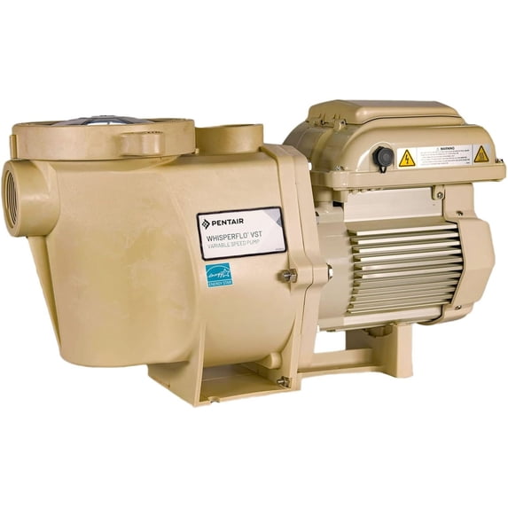 Pentair WhisperFlo VST Variable Speed Swimming Pool Spa Pump - EC ...