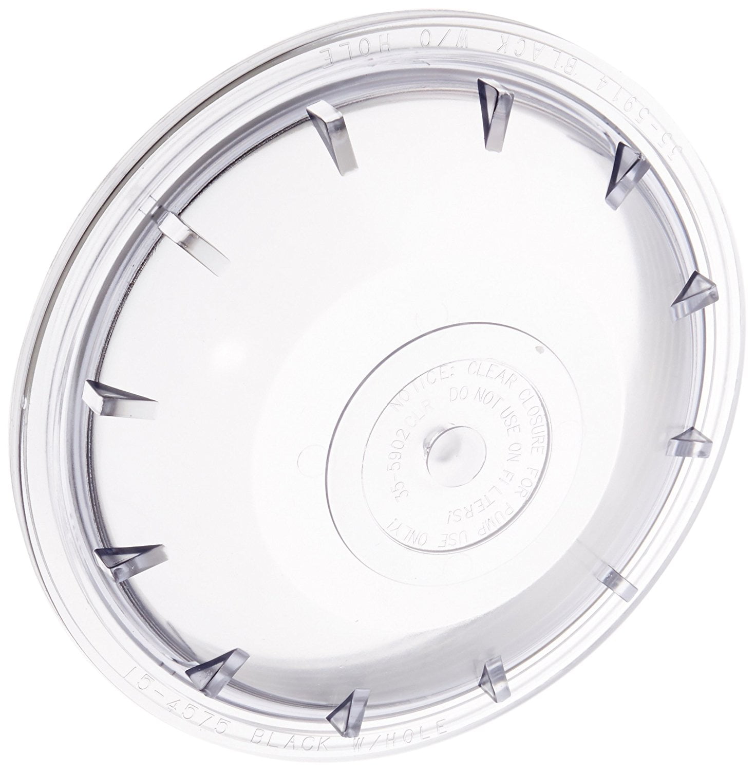 Pentair PacFab 355902 Strainer Pot Clear Lid for Challenger High Flow ...