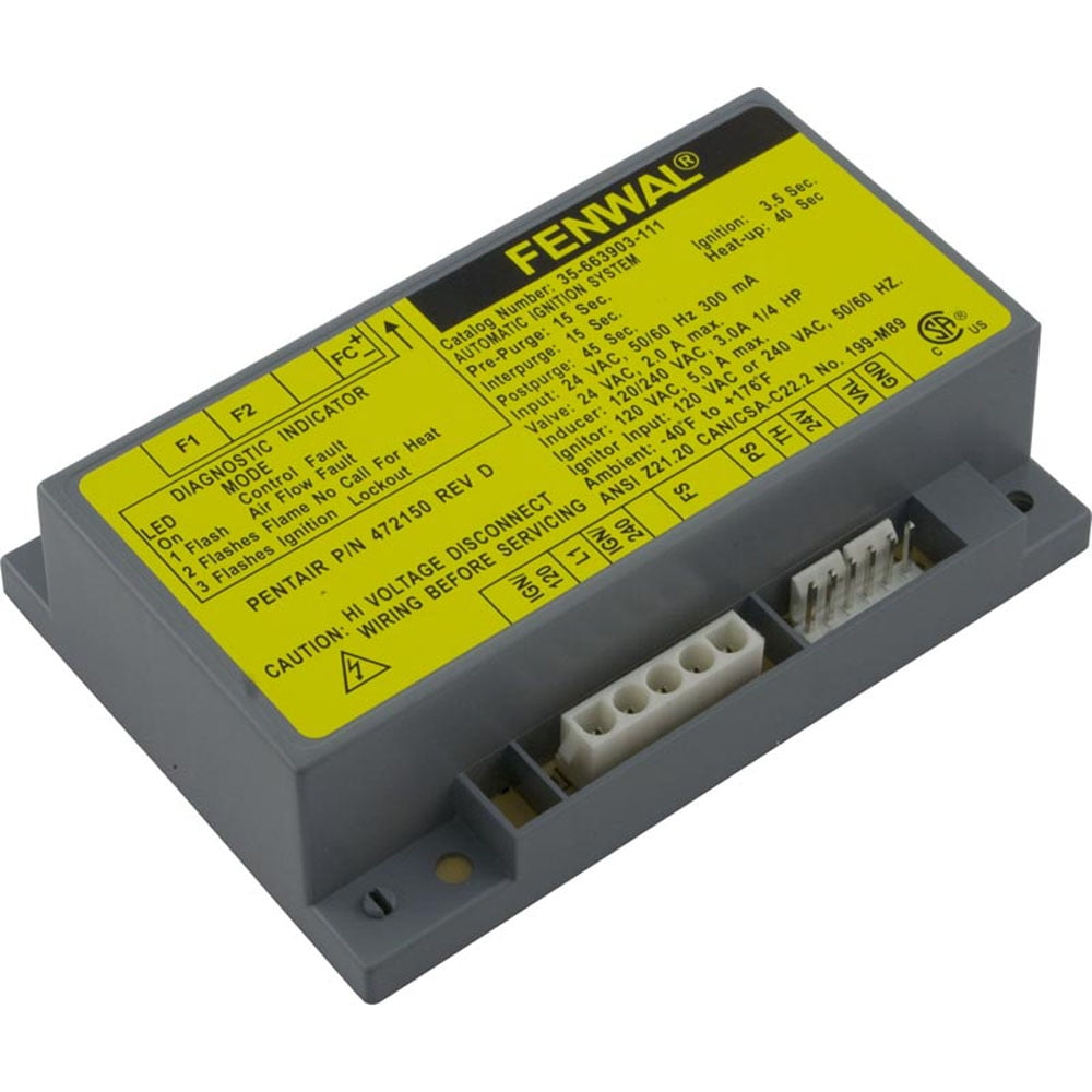 Ignition Ctrl Module, Pentair Minimax NT TSI, w/6800 Control - Walmart.com