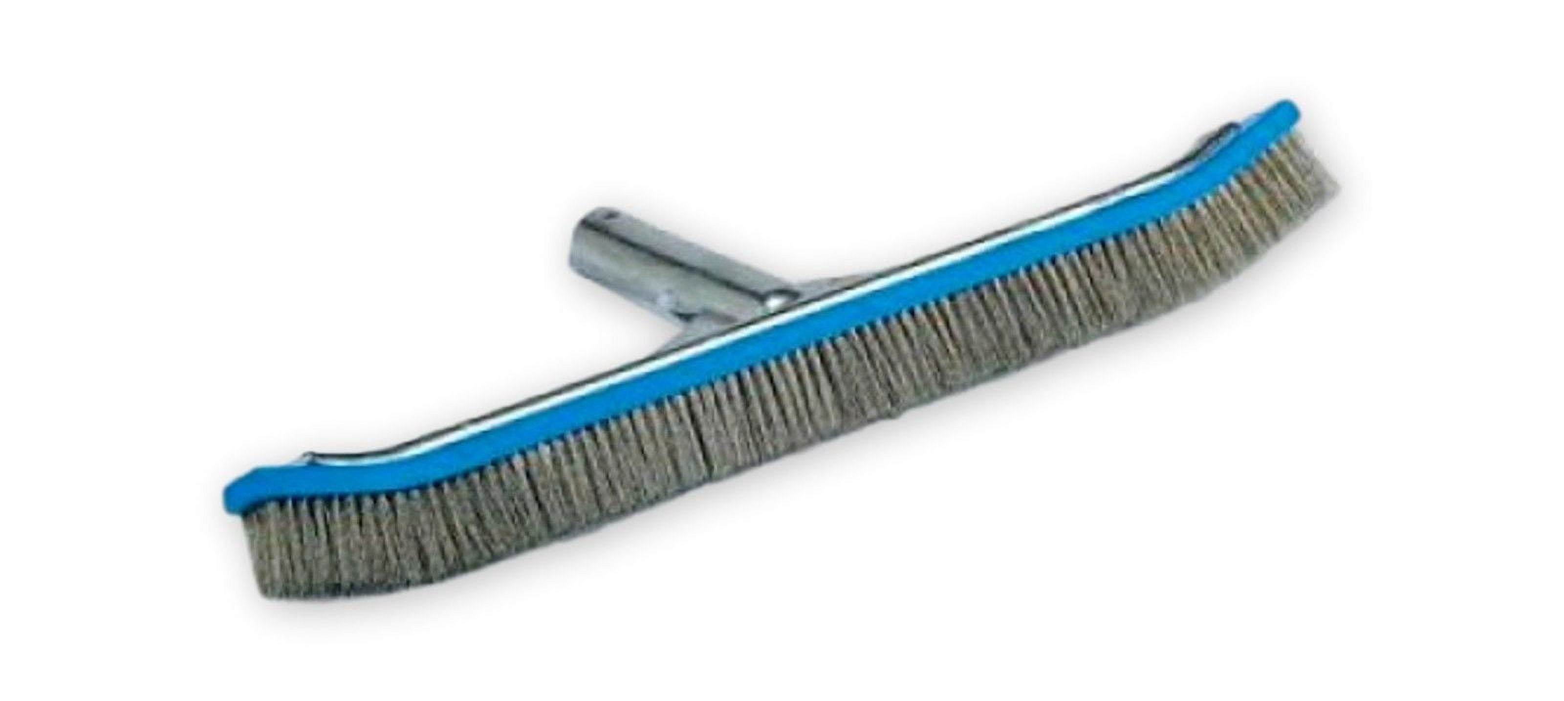 Pentair R111646 #718 18" Aluminum Back Stainless Steel Pool Algae Brush ...