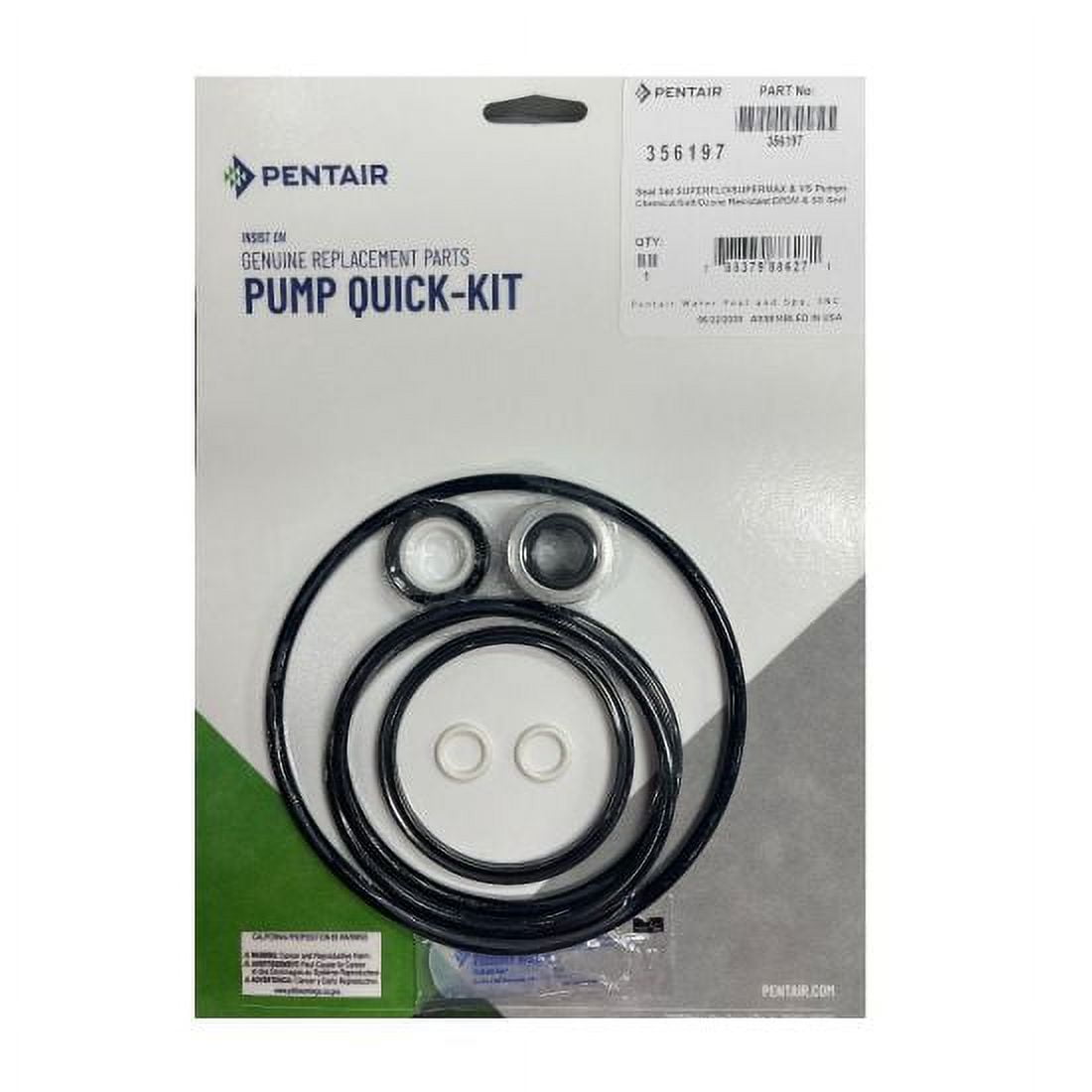 Pentair Seal Kit for SuperFlo/ SuperMax Replacement Pool Part - Walmart.com