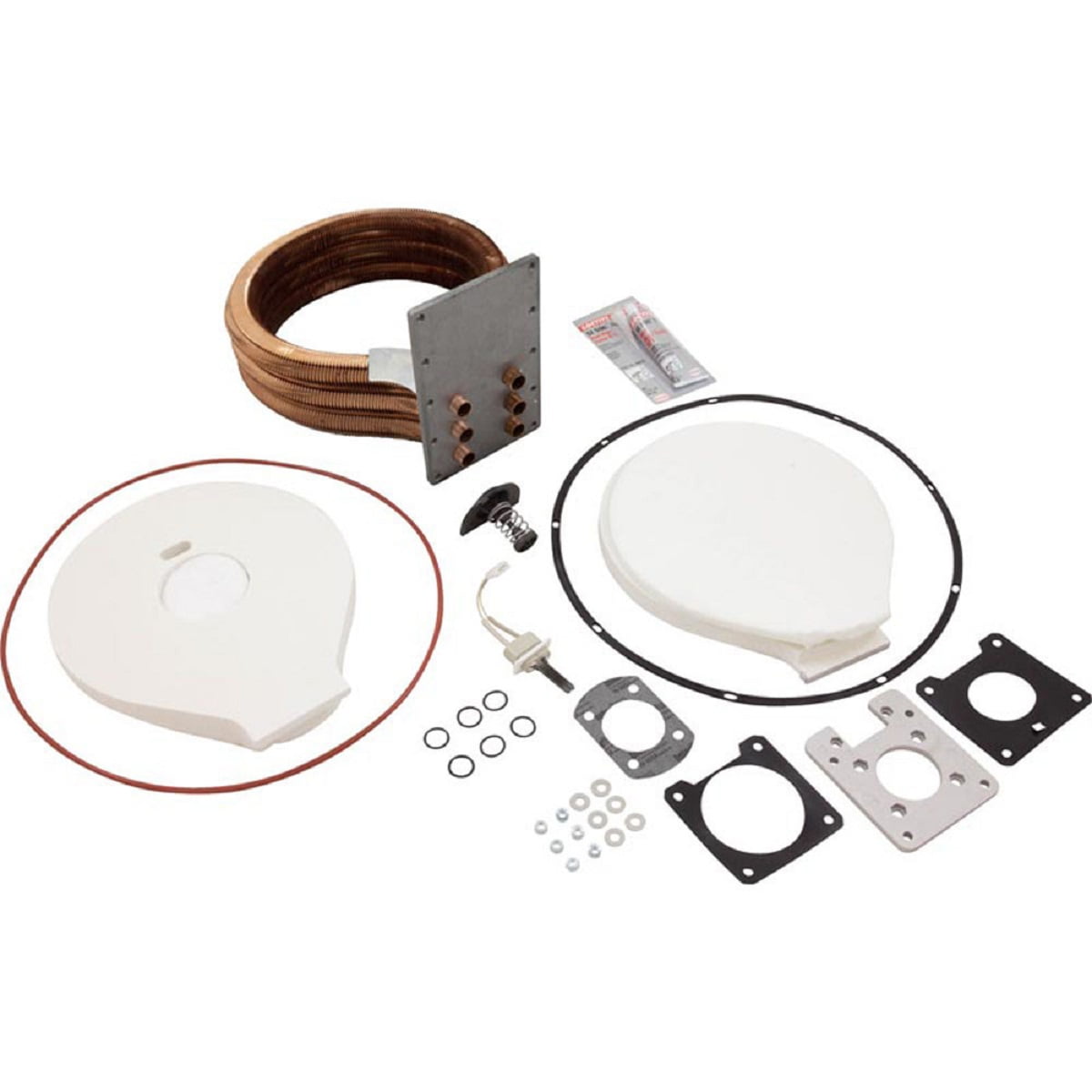 Pentair Tube Sheet Coil Assembly Replacement Kit Pool and Spa Heater ...