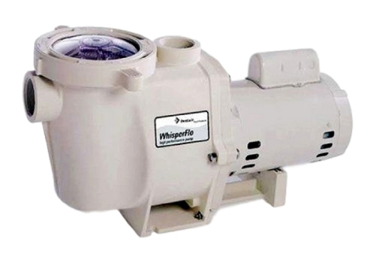Pentair WF Single Speed WhisperFlo Pump - Single Phase - 1.5 HP Single ...
