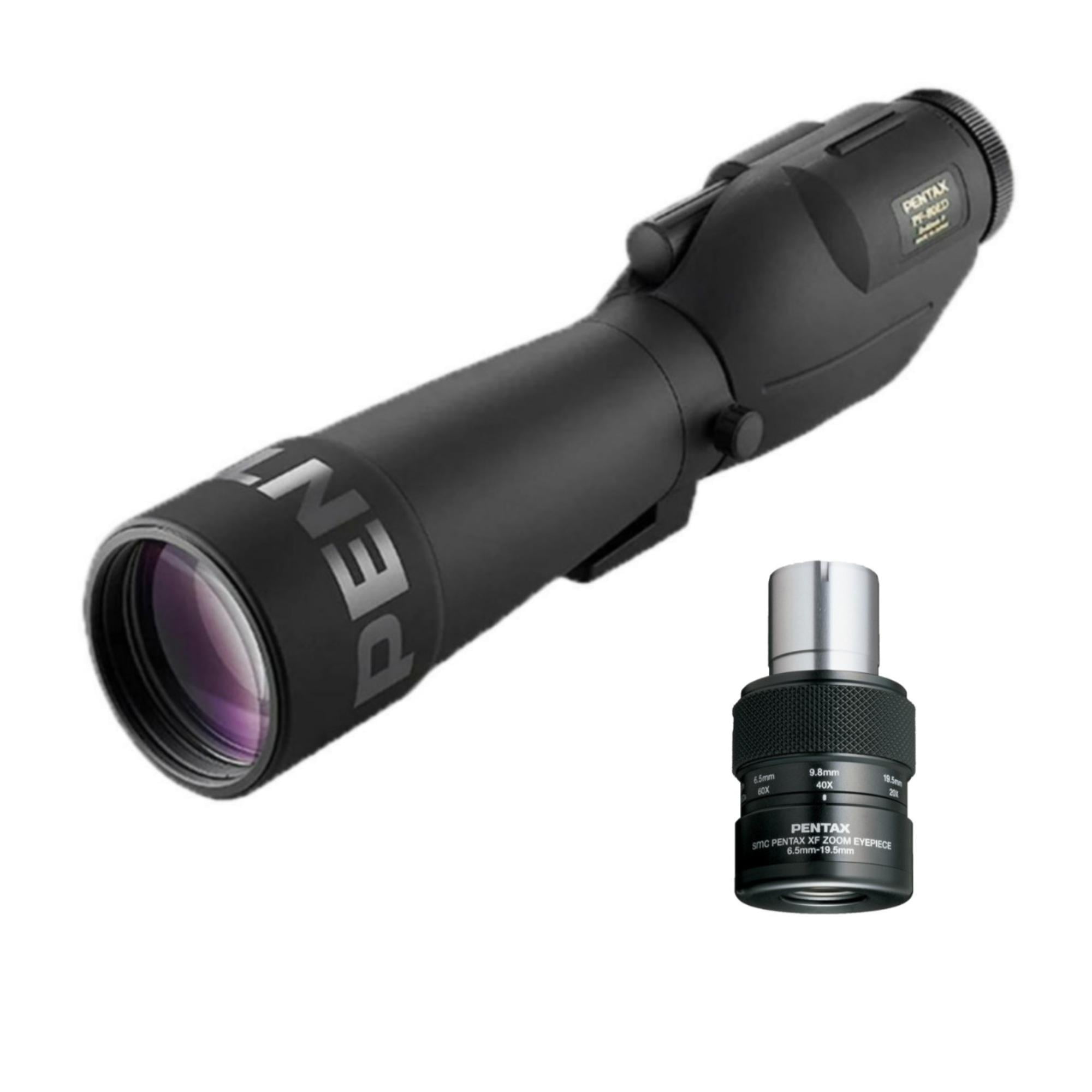 Pentax PF-80ED 80mm 20-60x Straight Spotting Scope with XF Zoom ...