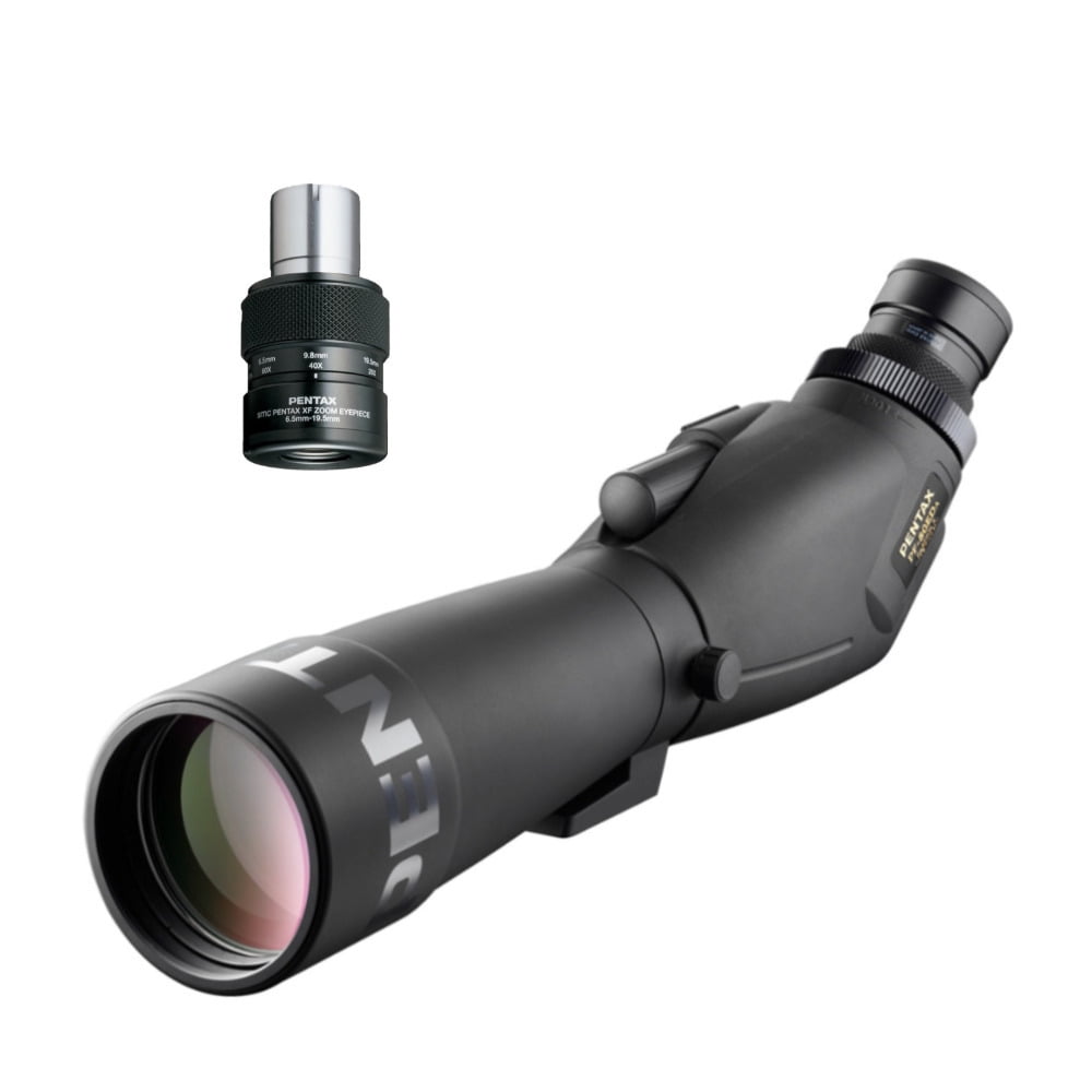 Pentax PF-80ED-A 3.1-Inch/80mm Spotting Scope with XF Zoom Eyepiece ...