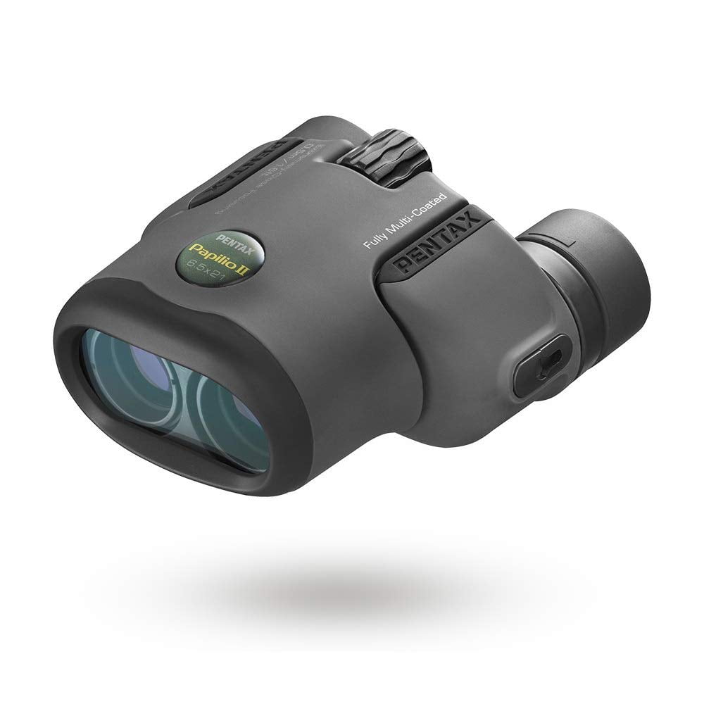 Pentax Papilio II 6.5x21 Binoculars (Gray) suitable for watching ...