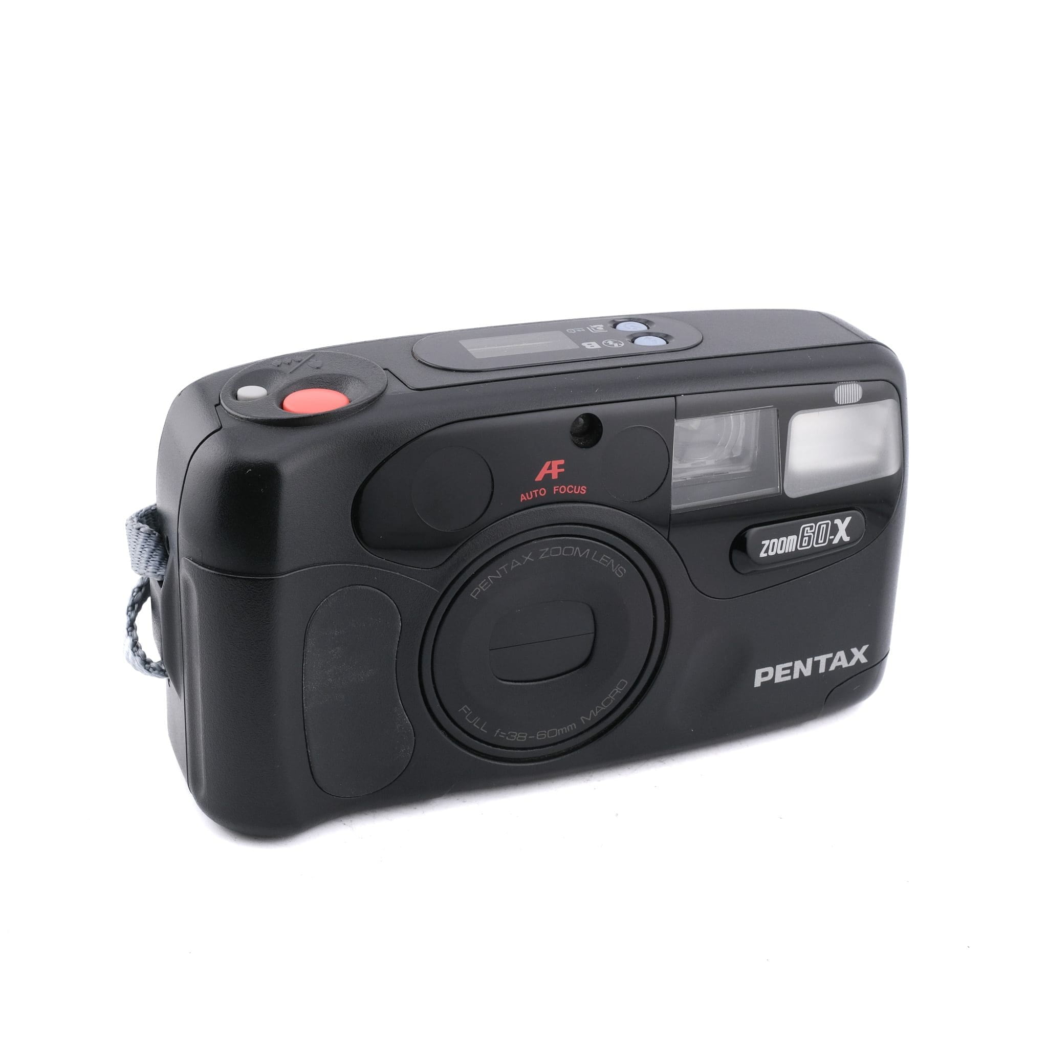 Pentax Zoom 60-X Camera 35mm Point & Shoot Polaroid Film Bundle Auto ...