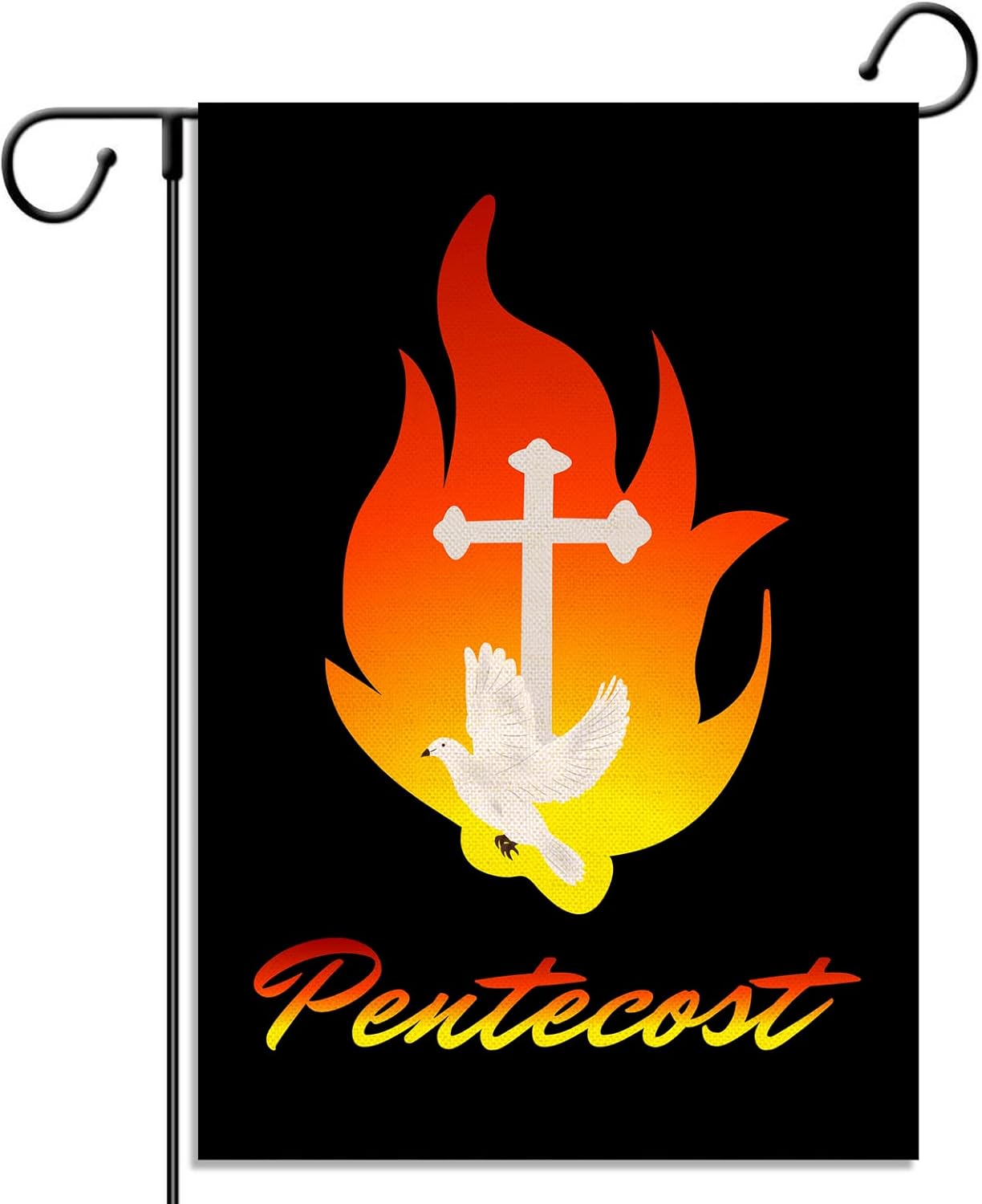 Pentecost Garden Flag Whitsunday Holy Spirit Christian Holiday Party ...