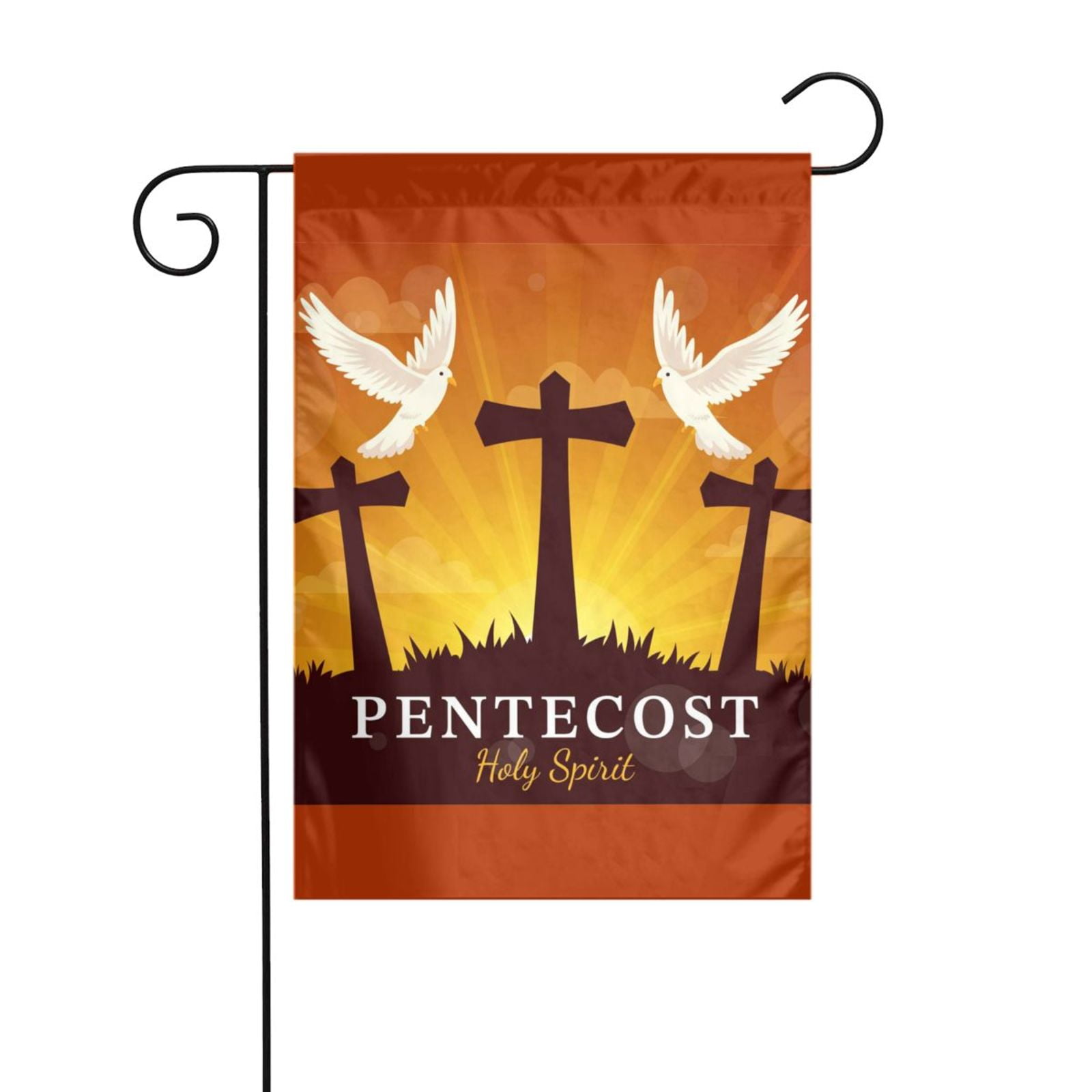 Pentecost Sunday 2024 Christian Holiday Garden Flag Double Sided Yard ...