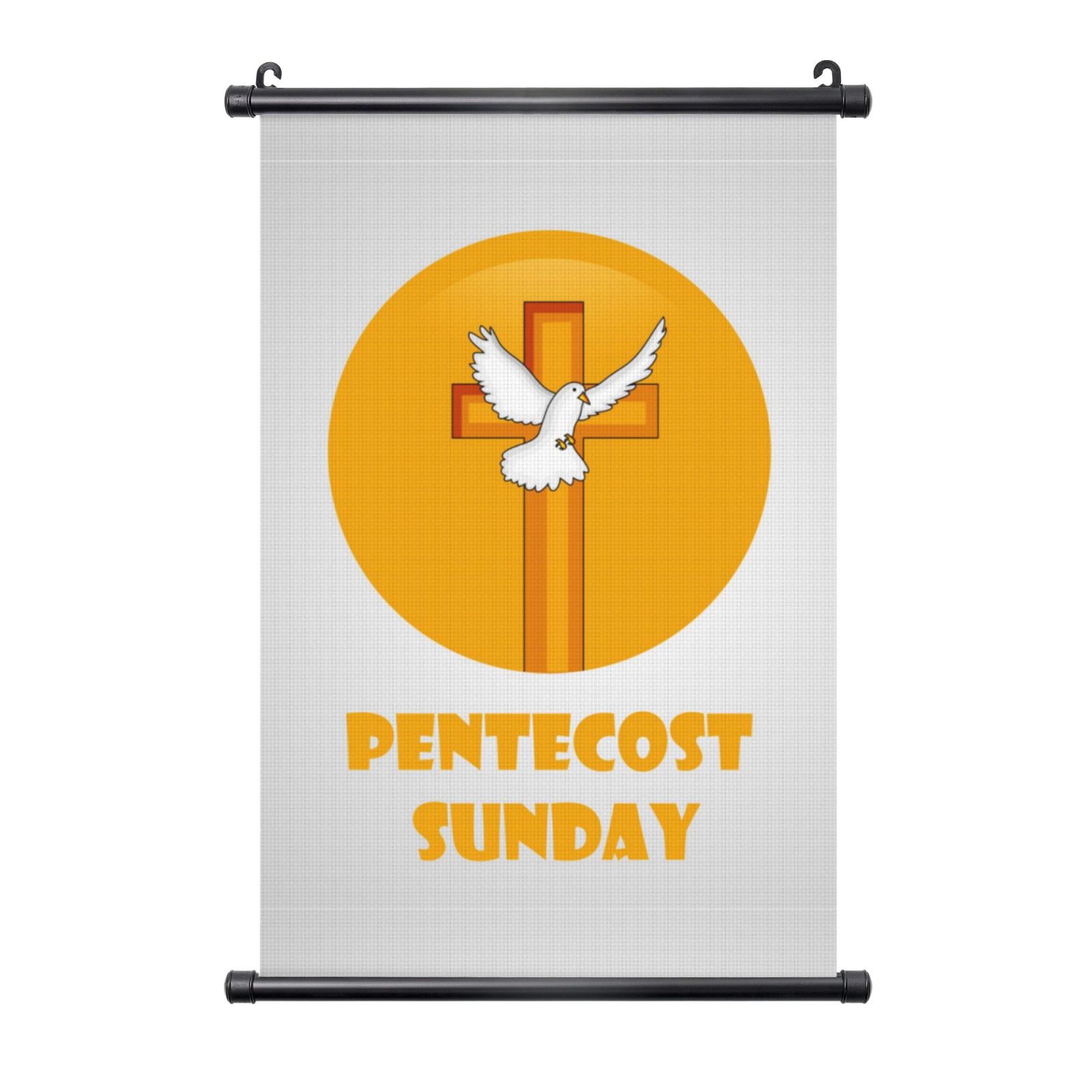 Pentecost Sunday 2025 Christian Holiday Poster Wall Art Banner Backdrop ...