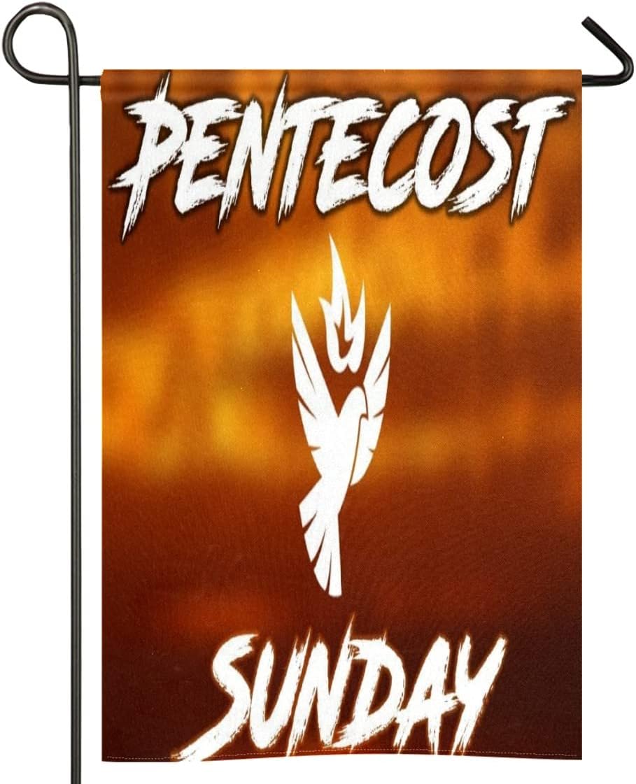 Pentecost Sunday Garden Flag 12 x 18 inch Double Sided Yard Flags for ...