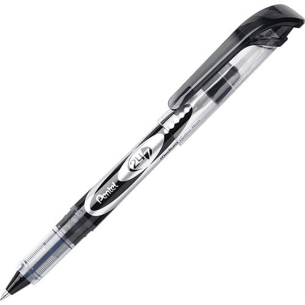 Pentel 24/7 Rollerball Pens - Medium Pen Point - 0.7 mm Pen Point Size ...