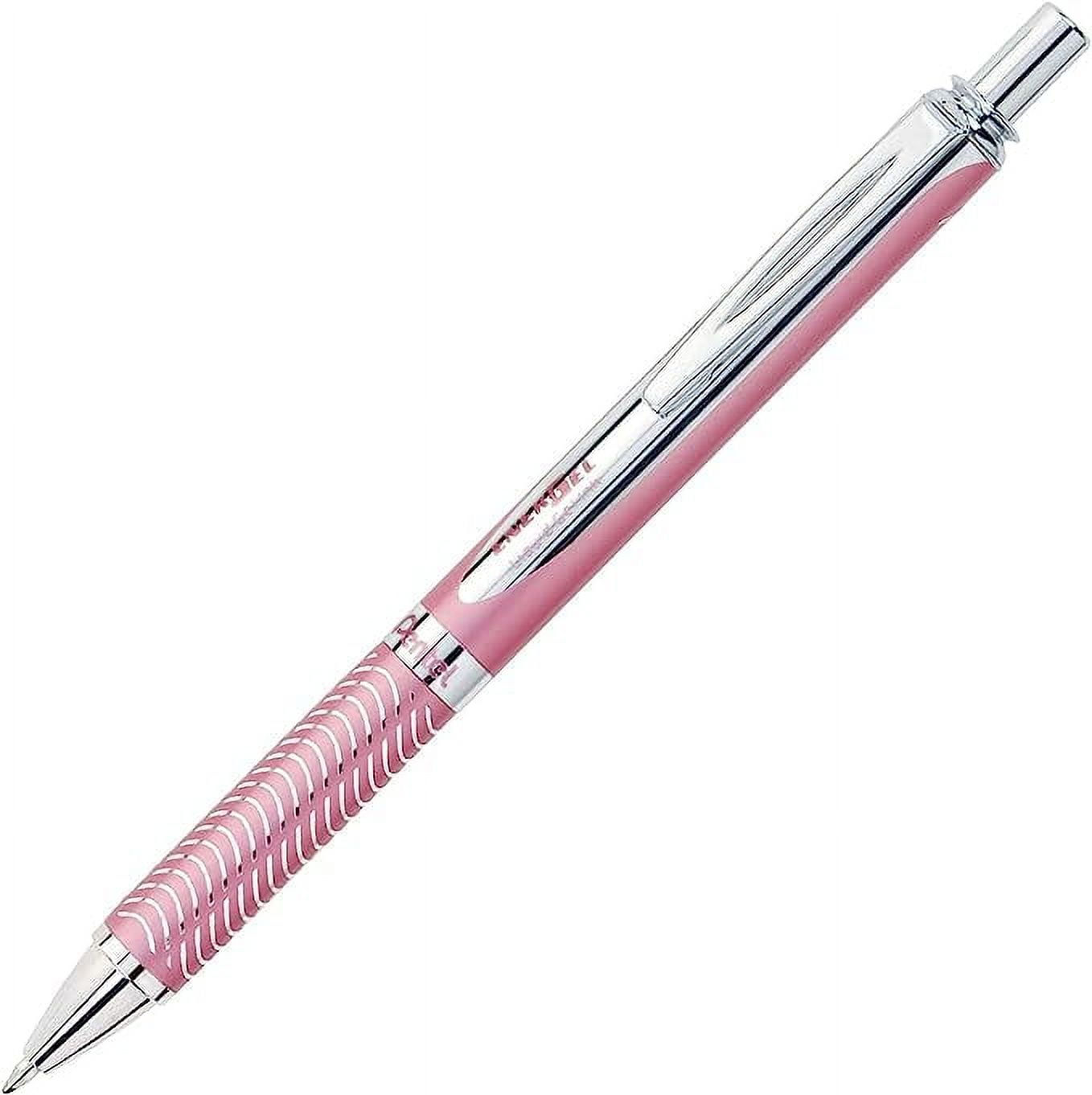 Pentel EnerGel Alloy Retractable Premium Liquid Gel Pen, (0.7mm) Metal ...
