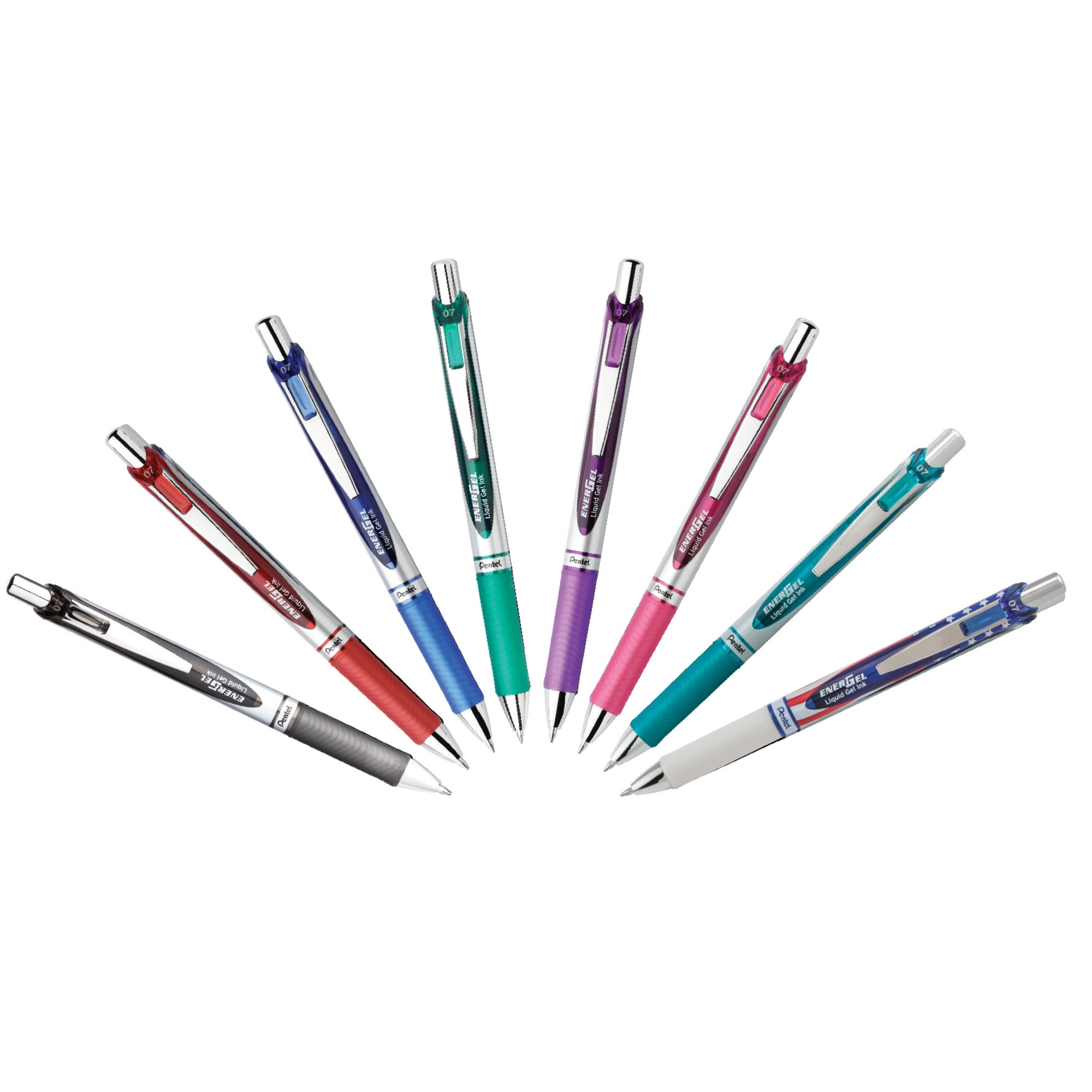Pentel® EnerGel™ RTX Retractable Liquid Gel Pen, Medium Point, 0.7 mm ...