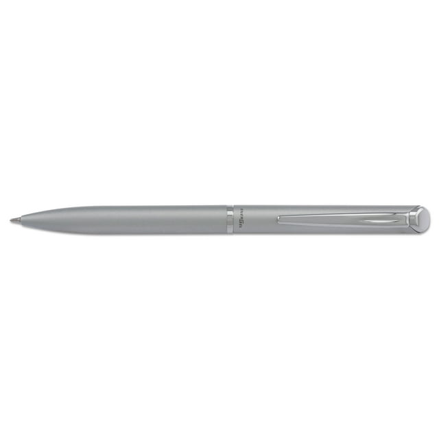 Pentel EnerGel Style jel Pen, Medium, 0.7 mm, Black , Silver Barrel, 3 ...