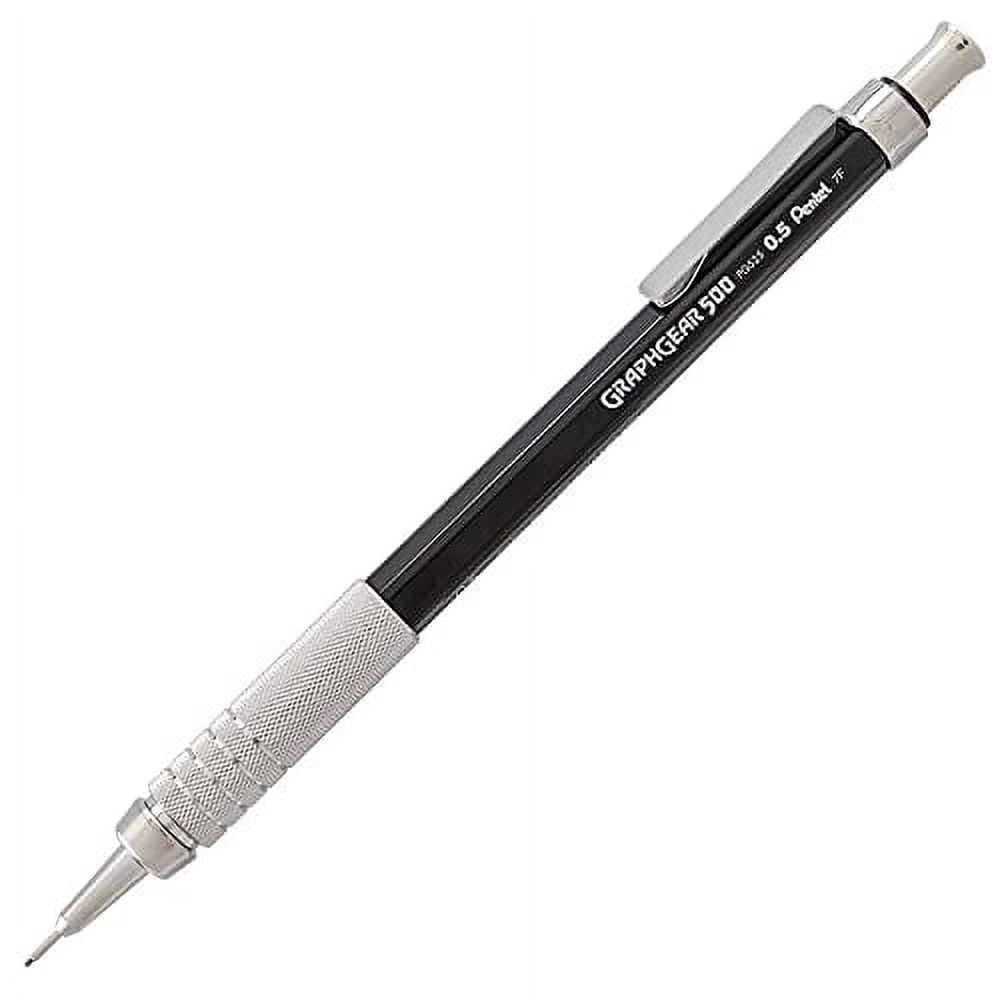 Pentel GraphGear 500 Automatic Drafting Pencil Black (PG525A) - Walmart.com
