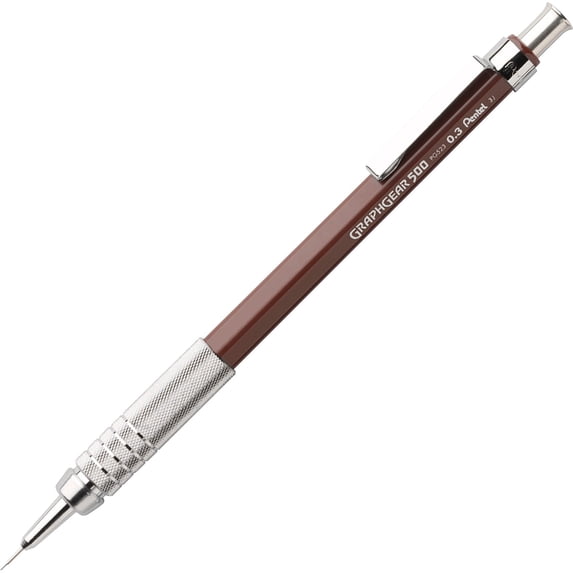 Pentel GraphGear 500 Mechanical Drafting Pencil for Metal Lead Drawing ...