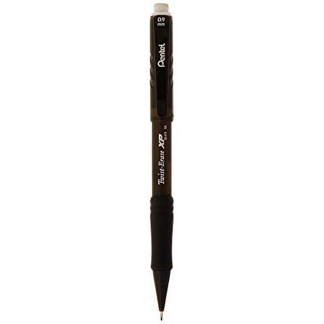 Pentel Mechanical Pencil, Refillable Lead/Eraser, 0.9mm, Smoke ...