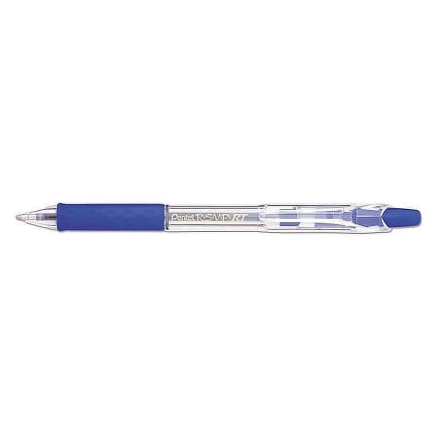 Pentel RSVP RT Retractable Ballpoint Pen, (1.0mm) Medium Line, Blue ...