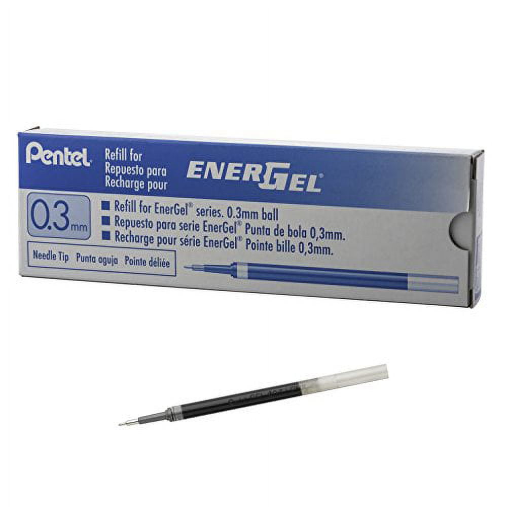 Pentel Refill Ink, EnerGel RTX Gel Pen, Extra Fine Needle Tip, 0.3mm ...