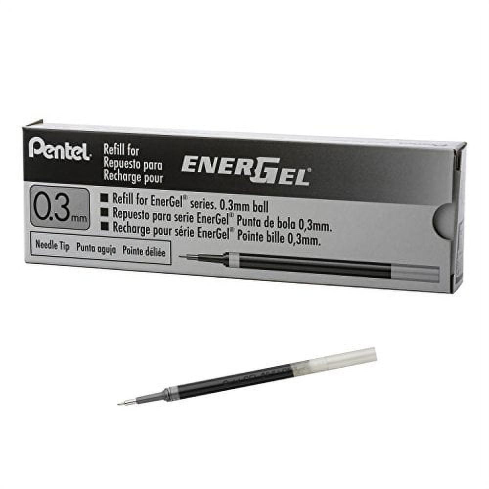 Pentel Refill Ink for EnerGel RTX Retractable Liquid Gel Pen Extra Fine ...