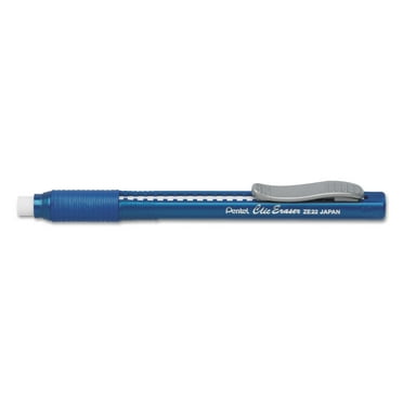 Pentel Clic Retractable, Refillable Eraser Lead Pencil, Non-abrasive, 3 ...