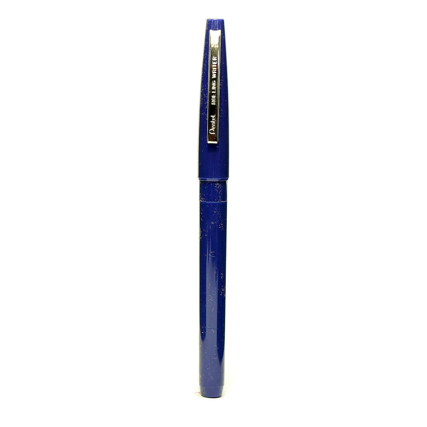 Pentel Rolling Writer Rollerball Pen Medium Point Blue Ink 12/Pack ...