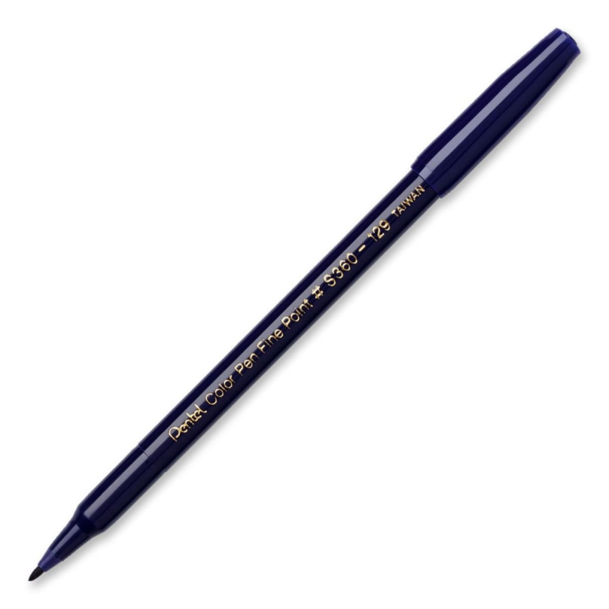 Pentel S360 Color Pen, Prussian Blue (S360-129) - Walmart.com