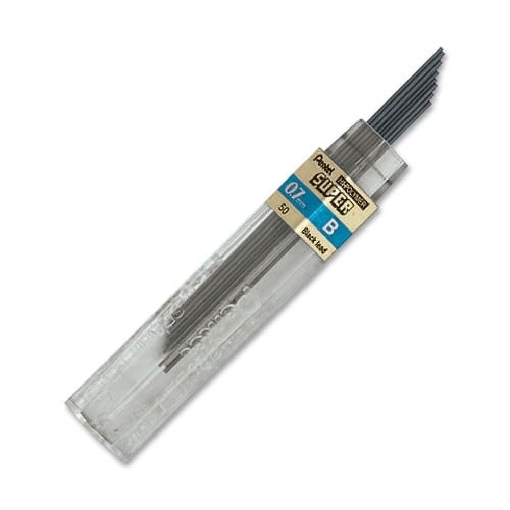 Pentel Super Hi-Polymer Leads, .7mm, H, 12/Pkg. - Walmart.com