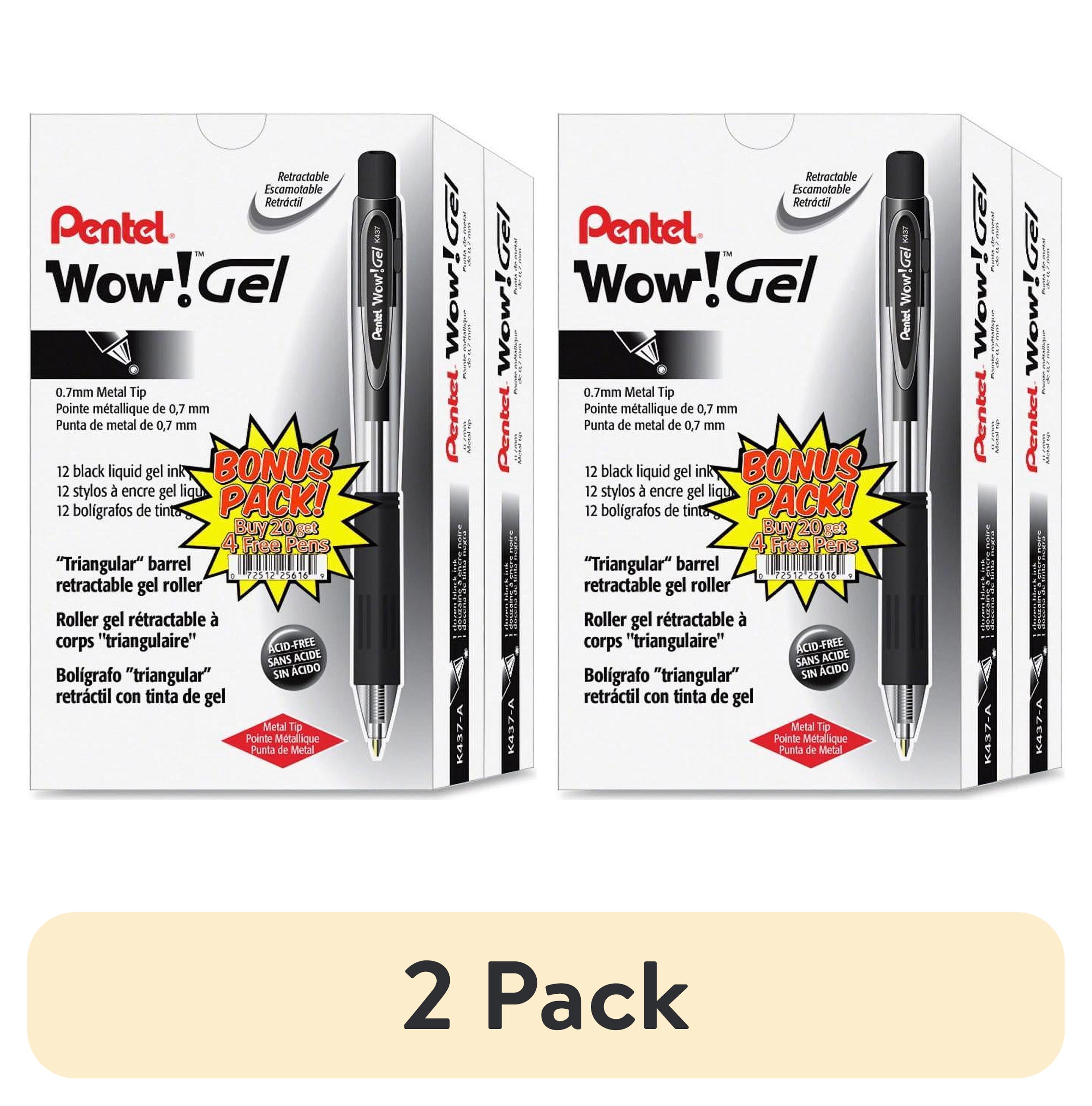 (2 pack) Pentel Wow! Gel Pens - Walmart.com
