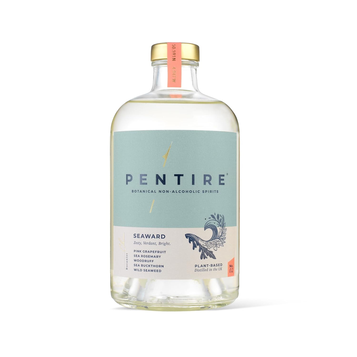 Pentire Seaward 70cl - Botanical Alcohol Free Spirit - Distilled from ...