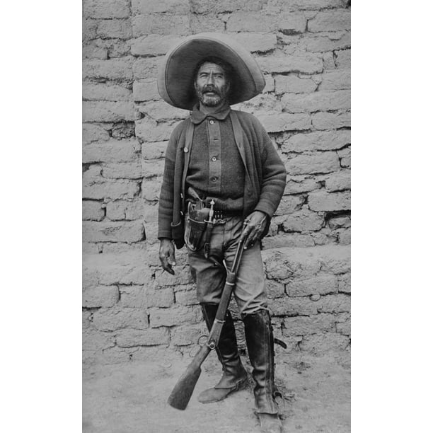 Peon Rebel Volunteer In The Mexican Revolution History (18 x 24 ...