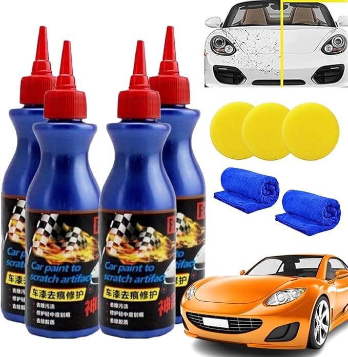 Peony Car Scratch Remover,Car Scratch Repair Paste,Car Paint to Scratch ...